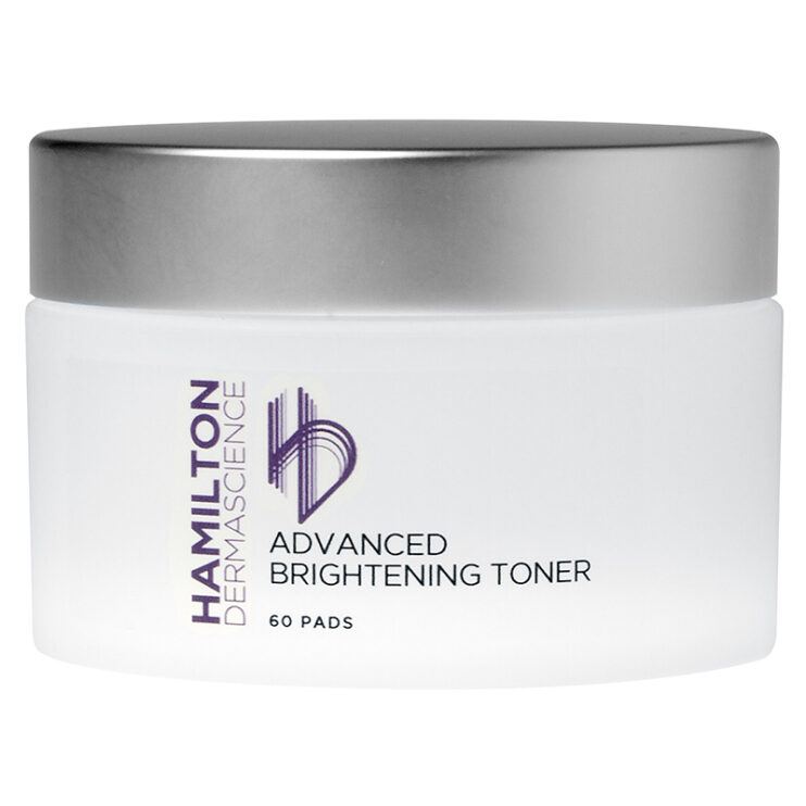 Advanced Brightening Toner - 60 pads - Hamilton Dermatology